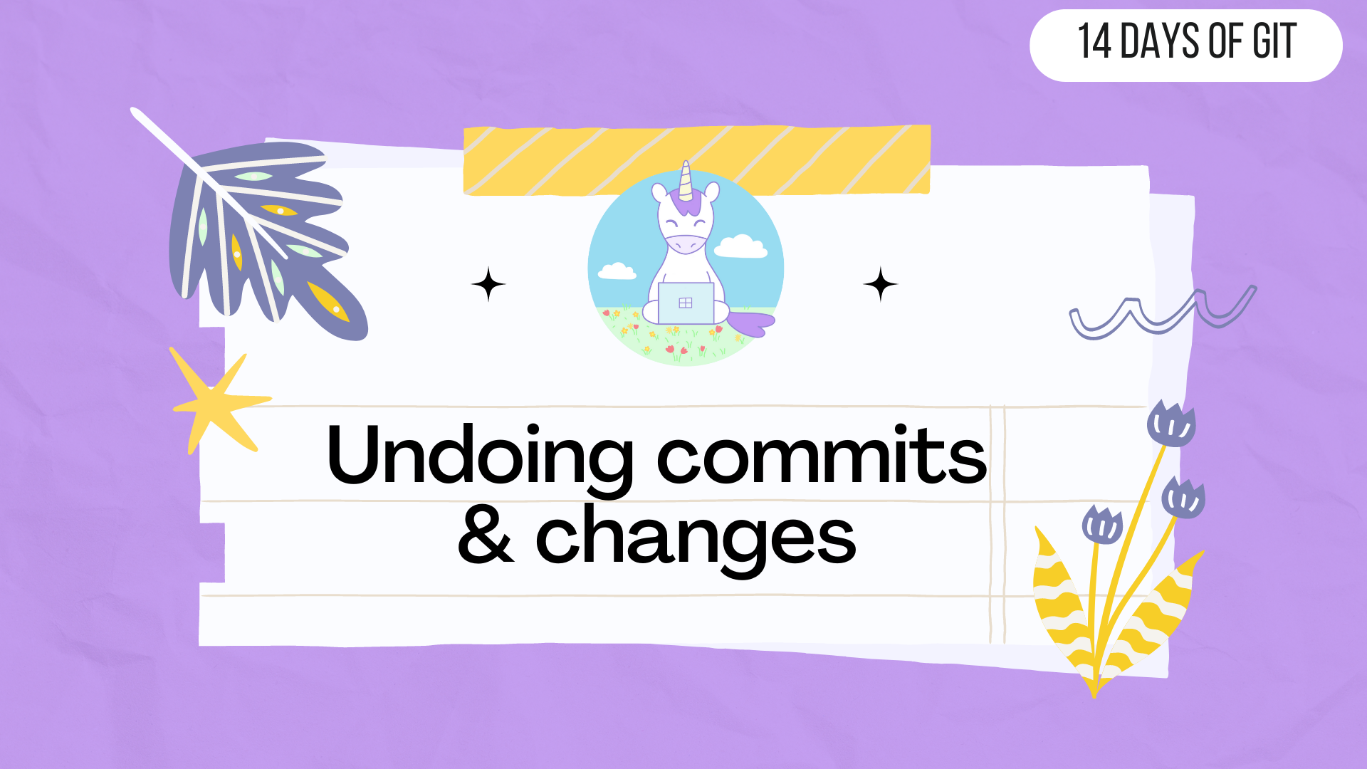 Undoing commits & changes - 14 days of Git Undoing commits & changes - 14 days of Git