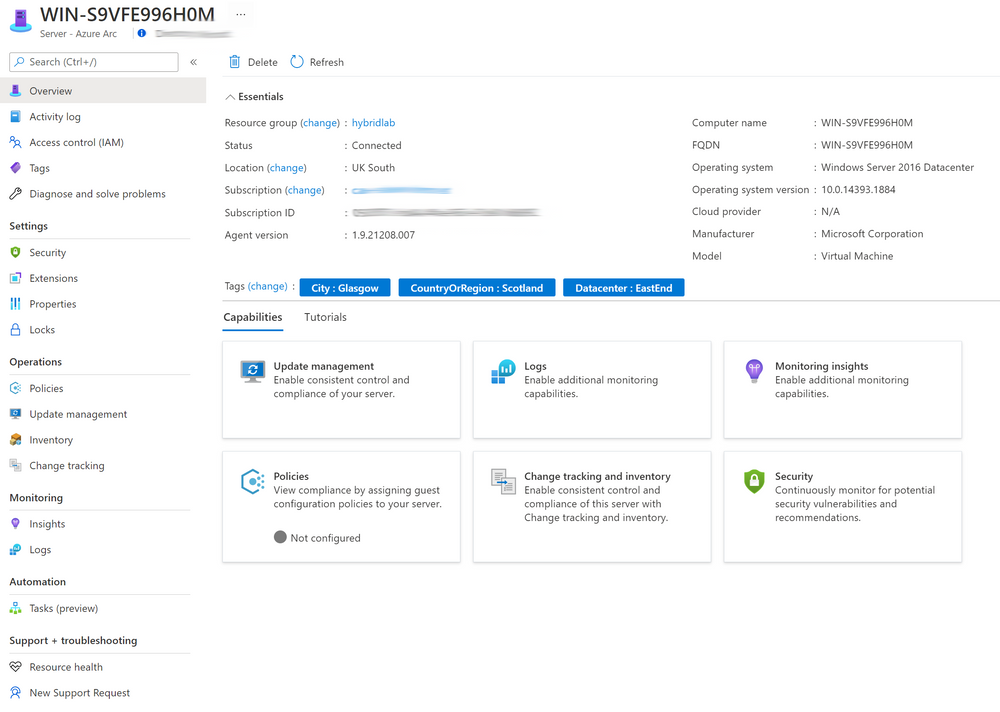 Install Azure Arc onto your servers