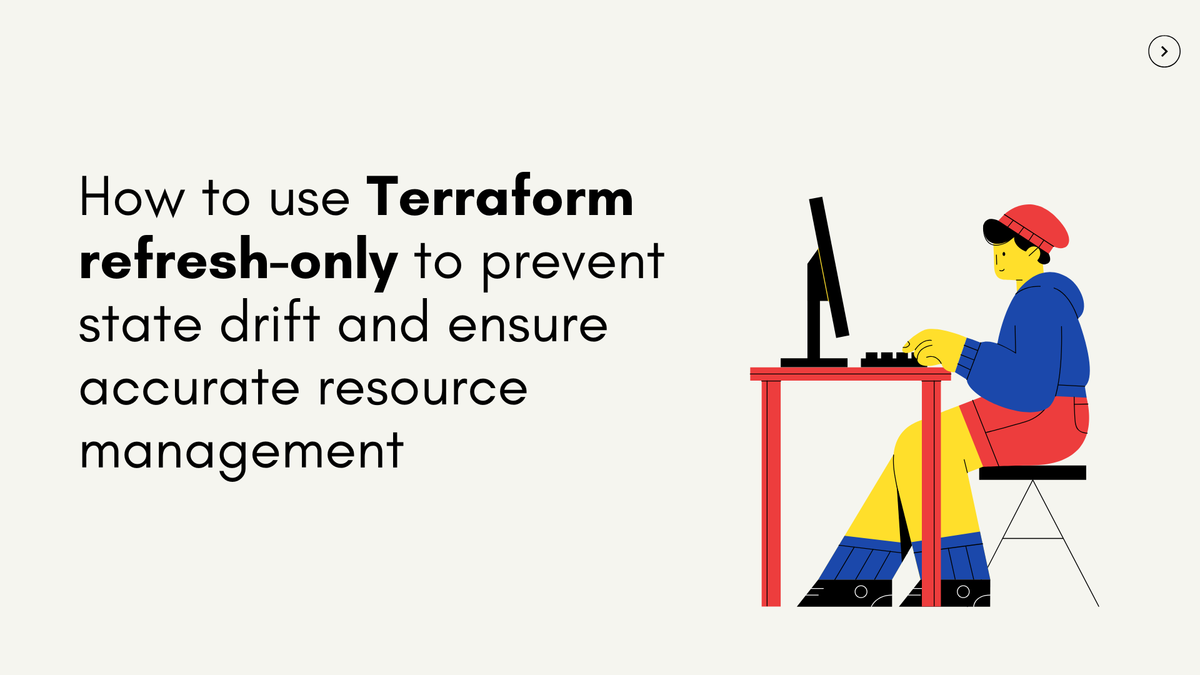 How to use Terraform refresh-only to prevent state drift and ensure accurate resource management