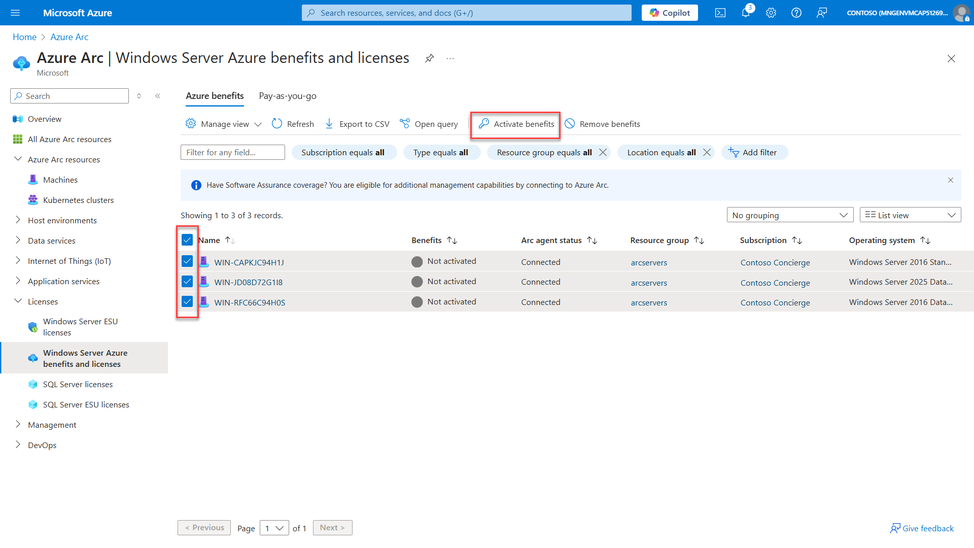 Advanced Windows Server Management Enabled by Azure Arc