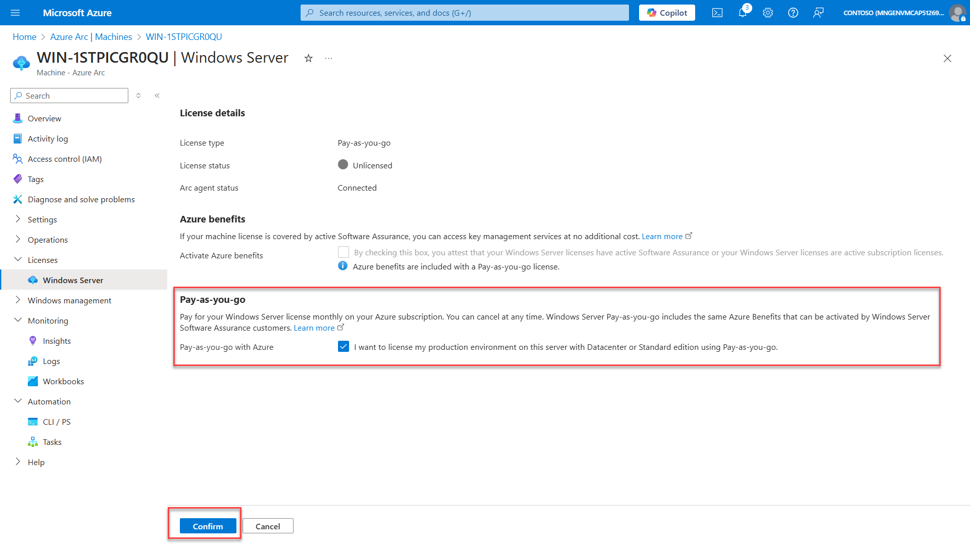 Advanced Windows Server Management Enabled by Azure Arc
