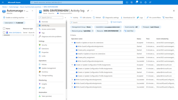 Azure Automanage and Azure Arc!
