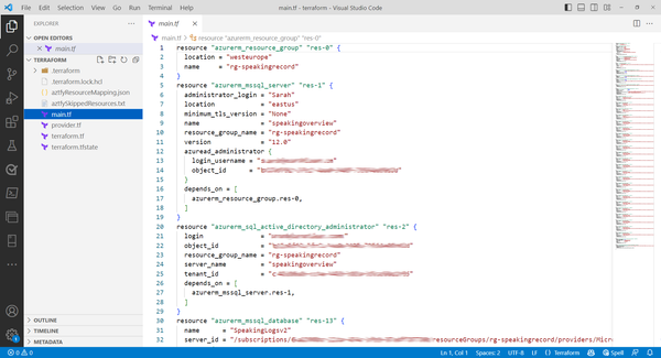 Using Azure Export For Terraform To Import Existing Azure Resources