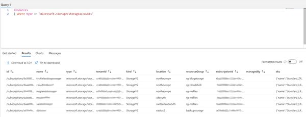 Getting started with Azure Resource Graph