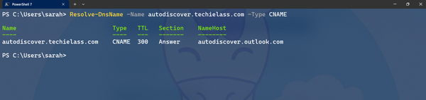 Querying DNS Records with PowerShell